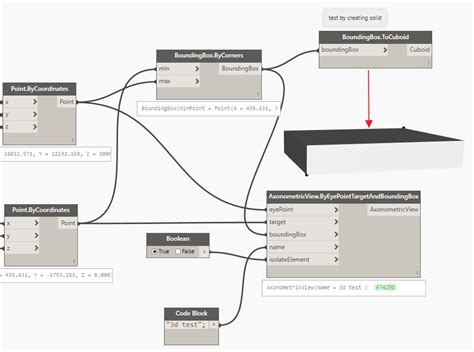 Set Section Box Of D View Revit Dynamo