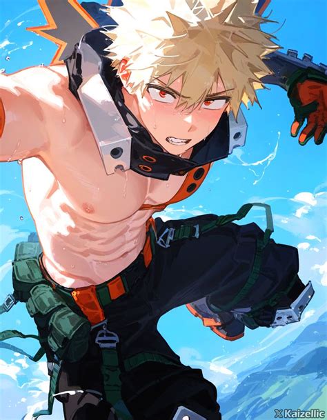 Pin By Hodaka On Bakugou Katsuki Dynamight Cute Anime Guys Bakugo