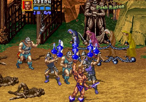 Golden Axe The Revenge Of Death Adder Arcade 026 The King Of Grabs