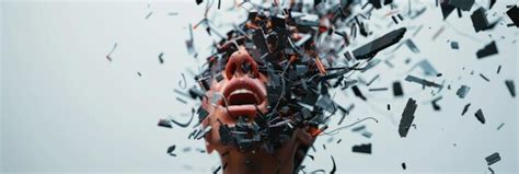Premium Photo A Persons Thoughts And Emotions Are Like A Jumbled Mess