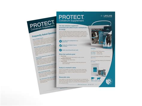 Lifeline Protect Colostrum Supplement For Calves Lifeline Nutrition