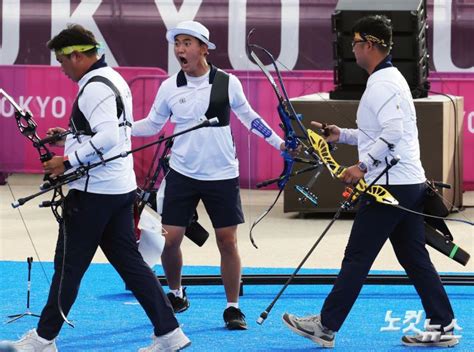 남자양궁 올림픽 2연패 노컷뉴스