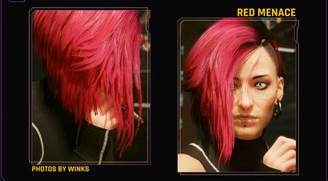 Npc Hair Color Catalogue Cyberpunk 2077 Mod