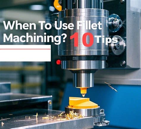 When To Use Fillet Machining 10 Tips