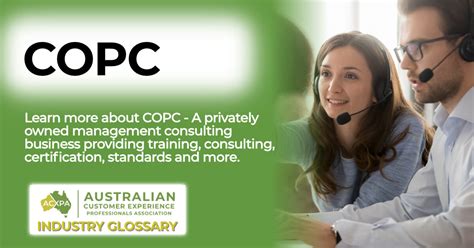 Copc Standards And Certification In Cx Or Call Centres