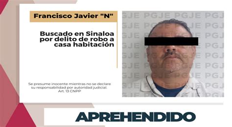 Detienen En Csl A Sujeto Que Era Buscado En Mazatlán Por El Delito De Robo