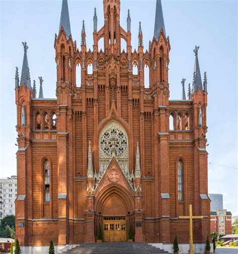 Римско католический кафедральный собор Непорочного Зачатия Пресвятой Девы Марии в Москве Россия