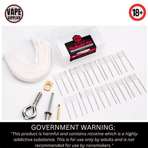 Coil Master Rebuild Kit For Vm6 0 15ohm Dragx Shopee Philippines