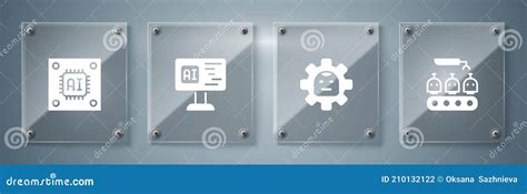 Set Industrial Production Of Robots Robot Software And Processor With
