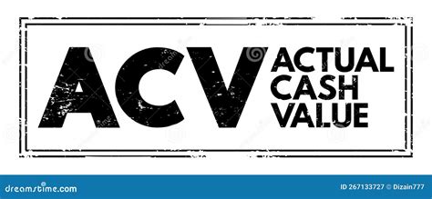 Acv Actual Cash Value Is A Method Of Valuing Insured Property Or The