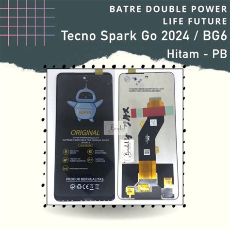 LCD TOUCHSCREEN TECNO SPARK GO 2024 BG6 FULLSET Lazada Indonesia