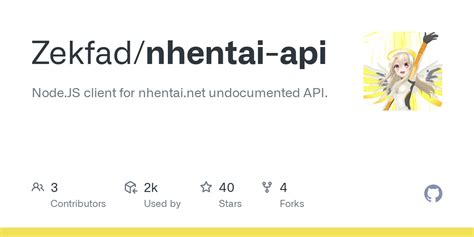 Github Zekfad Nhentai Api Node Js Client For Nhentai Net