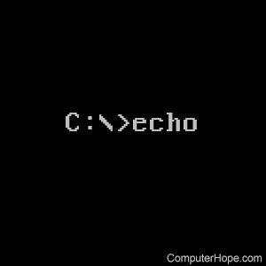 Echo Command