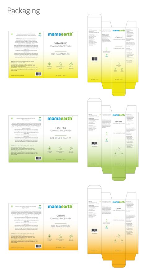 Mama Earth Packaging And Label Redesign On Behance