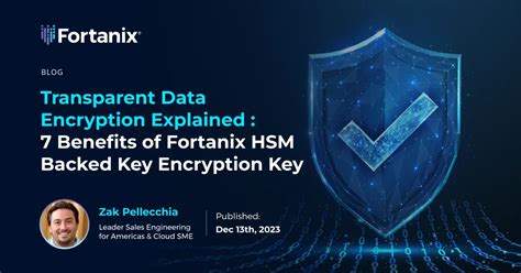 Benefits Of Fortanix Hsm Backed Key Encryption Key Fortanix