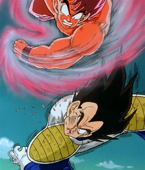 Goku Vs Vegeta Saiyan Saga