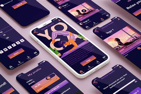 Meditation Mobile App On Behance