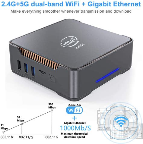 Windows 10 Mini Desktop Pc Intel Celeron J4125 Quad Core 8gb Ram 128gb Dual Wifi I Diskhouse