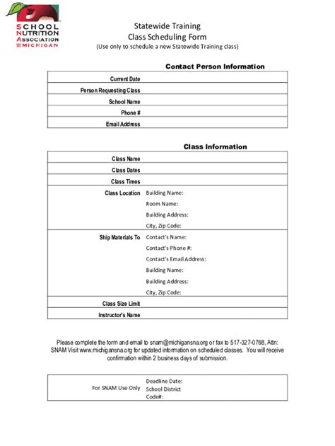 Fillable Online Statewide Training Class Scheduling Form Fax Email Print Pdffiller Fillable Online Statewide Training Class Scheduling Form Fax Email Print Pdffiller