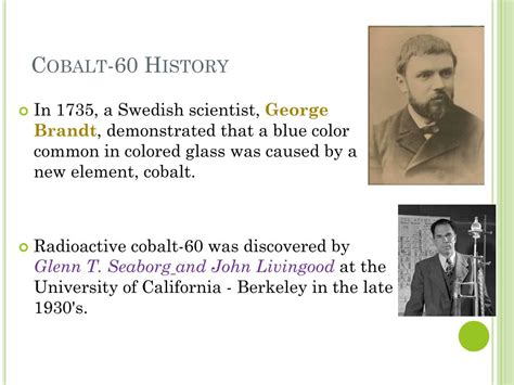 Ppt Cobalt 60 Isotope Powerpoint Presentation Free Download Id2833281