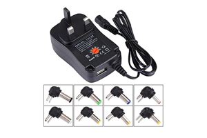 UNIVERSAL AC DC ADAPTOR W WITH USB A Skyray