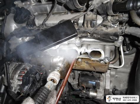 포르테 Gdi 흡기클리닝 밸브크리닝 연소실크리닝 스로틀바디청소 카본청소 엔진떨림 Rpm불안정 노킹 소음 출력저하 조기점화
