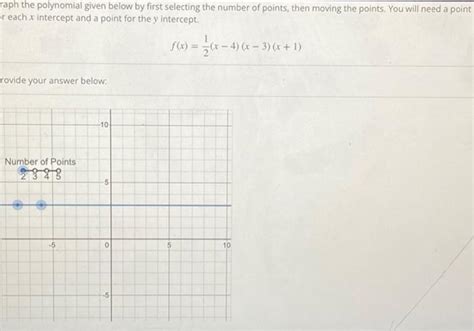 Solved Asapgraph The Polynomial Given Below By First