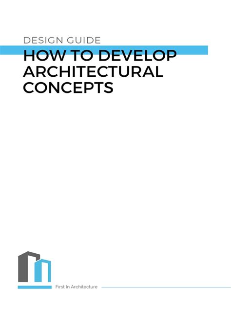 How To Develop Architectural Concepts Pdf