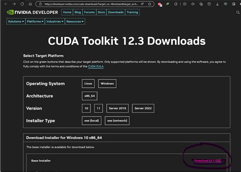 Looking For Cuda Toolkit 123 To Download Cuda Setup And Installation Nvidia Developer Forums