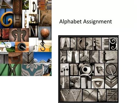 Ppt Alphabet Assignment Powerpoint Presentation Free Download Id3075284