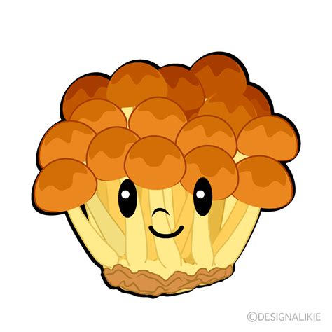かわいいなめこのイラスト素材｜無料ダウンロード Illustcute