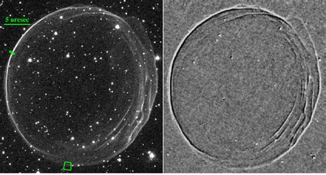 Center Snr H Image Showing The Two Types Of Apertures