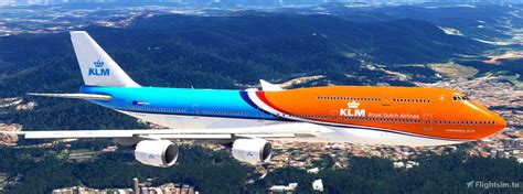 Klm 747 8 New Liverylivery Mod By Marcioart121br 对于 Microsoft Flight