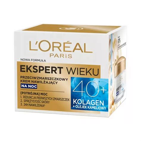 Loreal Ekspert Wieku Przeciwzmarszczkowy Krem Na Noc Ml DARMARSKLEP Pl