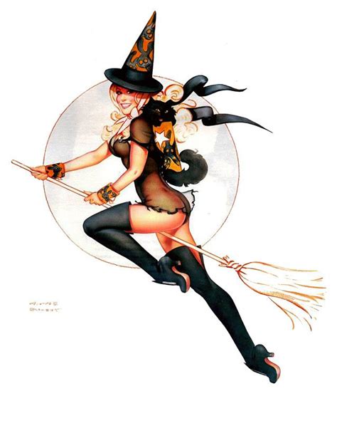 The Pin Up Files Witchcraft” By Olivia De Berardinis With Bridget