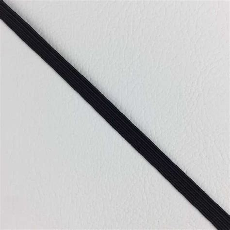 Ruban élastique 6 Mm Noir Couture AcadÉmie
