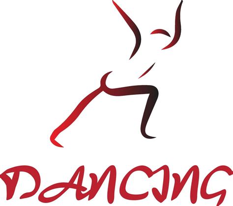 Dancing Outline Logo Vector File 20403958 Vector Art At Vecteezy