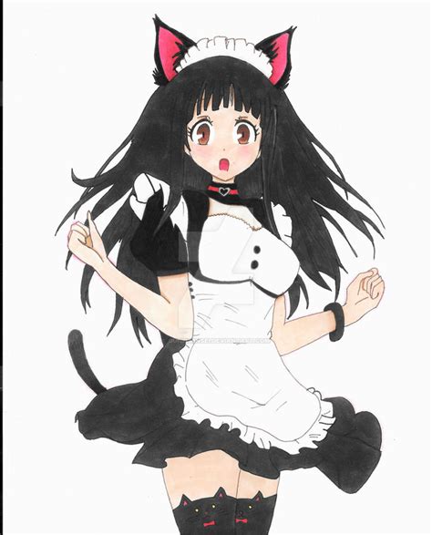 Eru Chitanda Neko Maid By Guishsensei On Deviantart