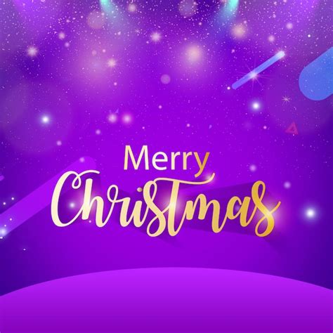 Premium Vector Elegent Christmas Poster Design