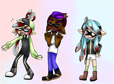 Splatoon Ocs By Geothehippo On Deviantart