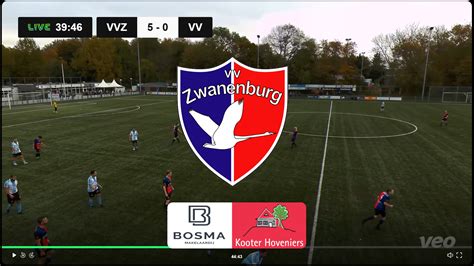Live Streams En Terugkijken Wedstrijden Vv Zwanenburg 1 Vv Zwanenburg