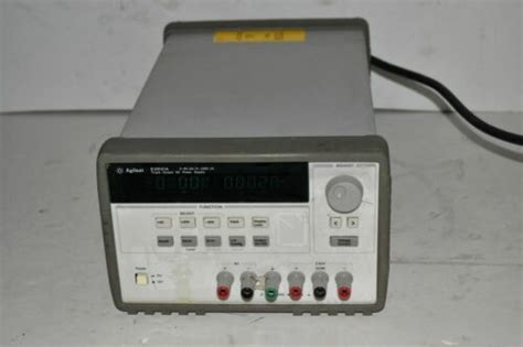 Agilent Hp E3631a 80w Triple Output Power Supply 6v 5a And ±25v 1a Et4 Ebay