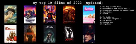 My Top 10 Films Of 2023 Updated By Jallroynoy On Deviantart