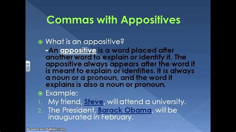 Commas With Interrupters Youtube