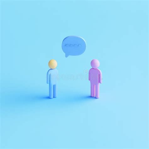 Two Businessmen Having A Conversation An Argument Between Partners A 3d Render Of Two