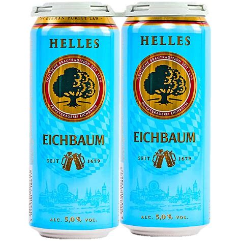 Eichbaum Helles Lager 16oz 4 Pack Can Special East Side Grocery