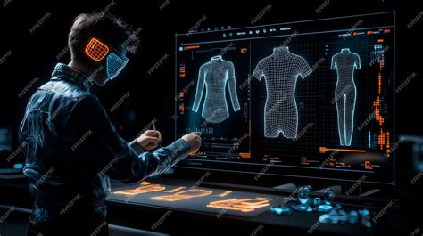 A Designer Uses Futuristic Technology To Create Virtual Clothing