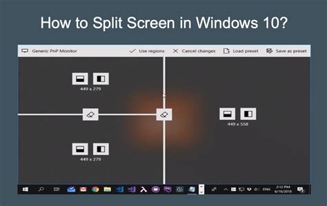 how to split screen on two monitors windows 10 blubap