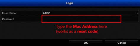 Reset Password For Swann Dvr Series 4350 4500 4900 8050 8075