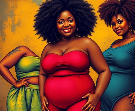 Beautiful Black Fat Women Image Free Ai Generator Makepix